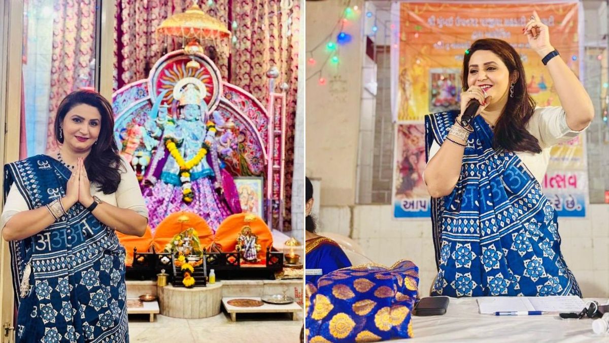 Bhakti Rathod Celebrates Navratri with Mother Neela Soni