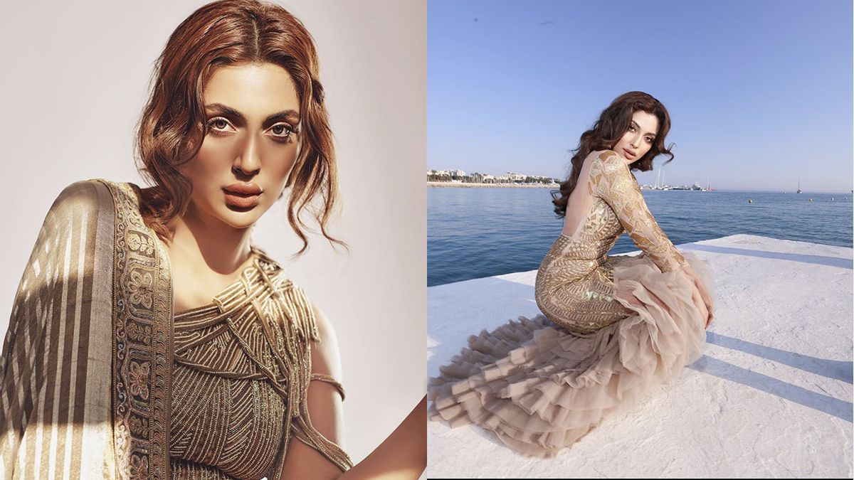 Arissa Khan to Grace Cannes Red Carpet in 'Ghunghat' Celebrating India