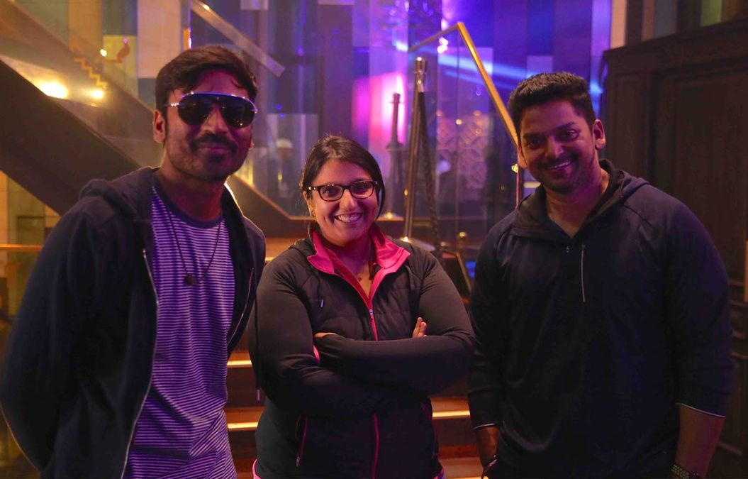 Dhanush's Wacky Dance Moves In Tejotf Choreographed By Vishnu Deva ...