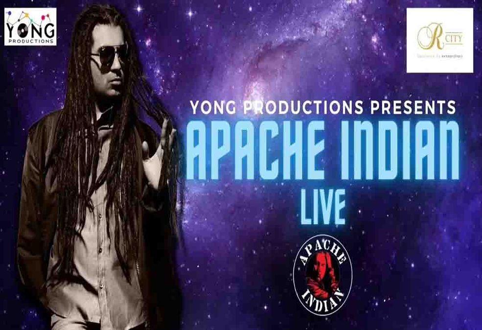 Iconic UK - Indian Singer Apache Indian Performing Live at R CITY