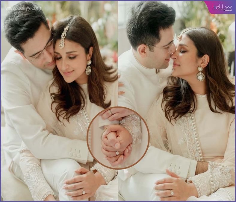 Finally! Parineeti Chopra and Raghav Chaddha exchanged their rings.