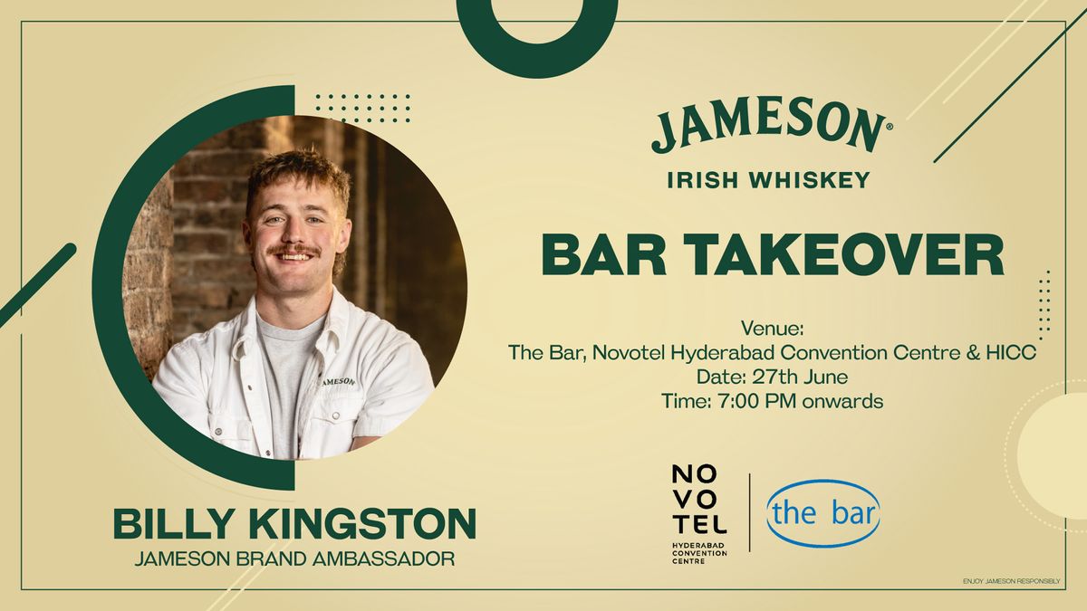 Jameson Takes Over 'The Bar' at Novotel Hyderabad Convention Centre