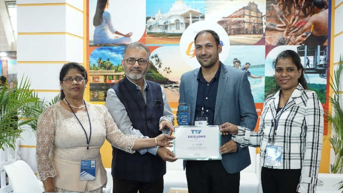 Goa Tourism Honoured with Excellence Award at TTF Ahmedabad 2025
