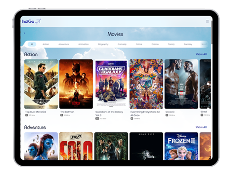 IndiGo Partners with Bluebox to Redefine In-Flight Entertainment on ...