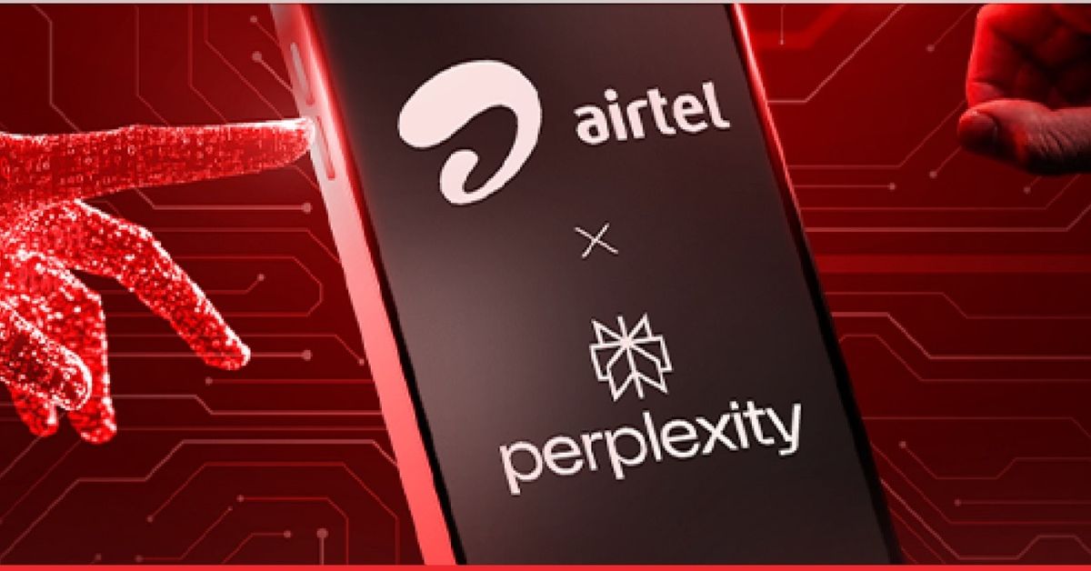 Airtel Partners With Perplexity, Powers Every Single of Its 360Mn Customers With Perplexity Pro