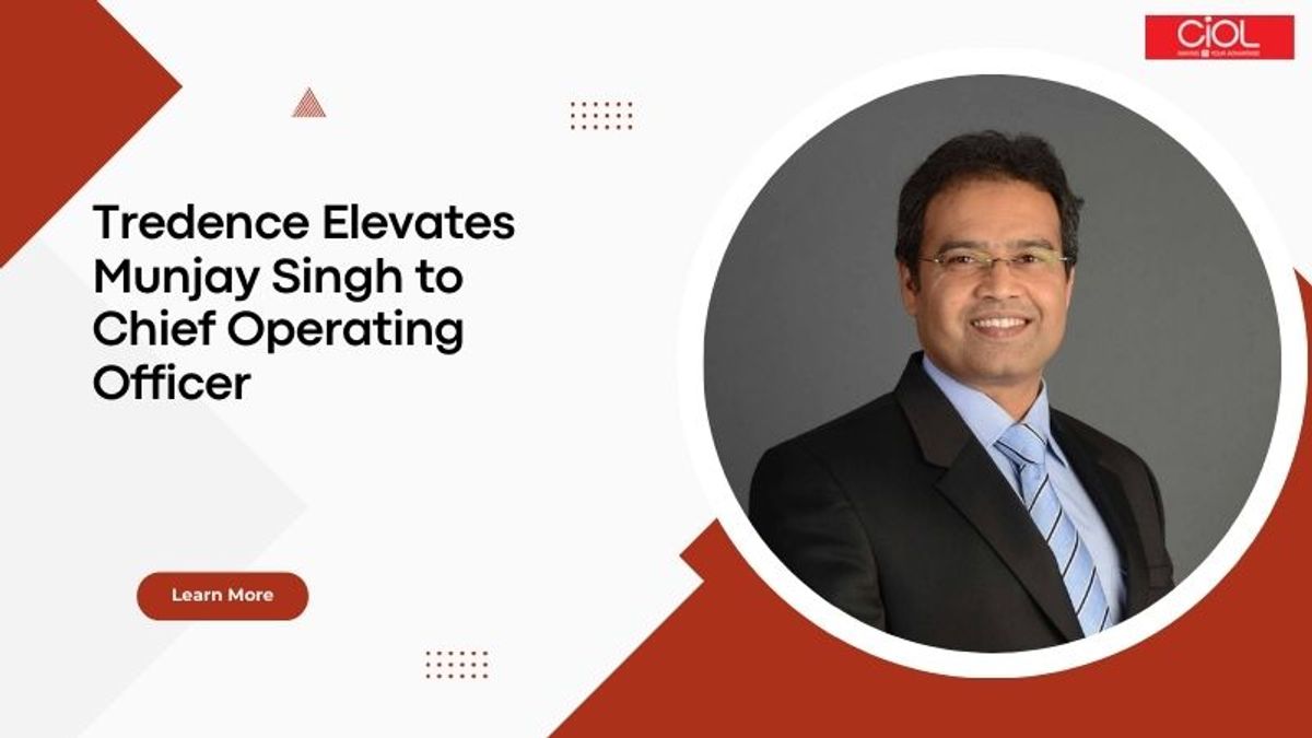 Tredence Elevates Munjay Singh to Chief Operating Officer