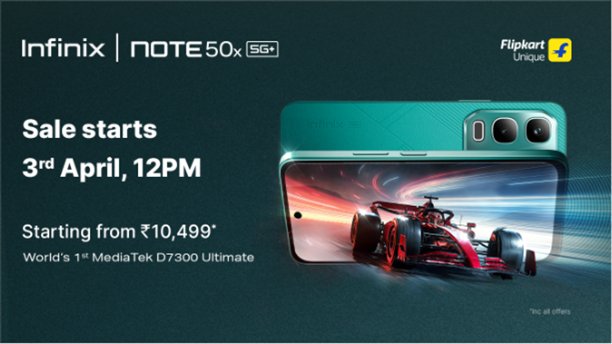 Infinix Launches NOTE 50x 5G+: Redefining Smartphone Performance with World's First MediaTek ...