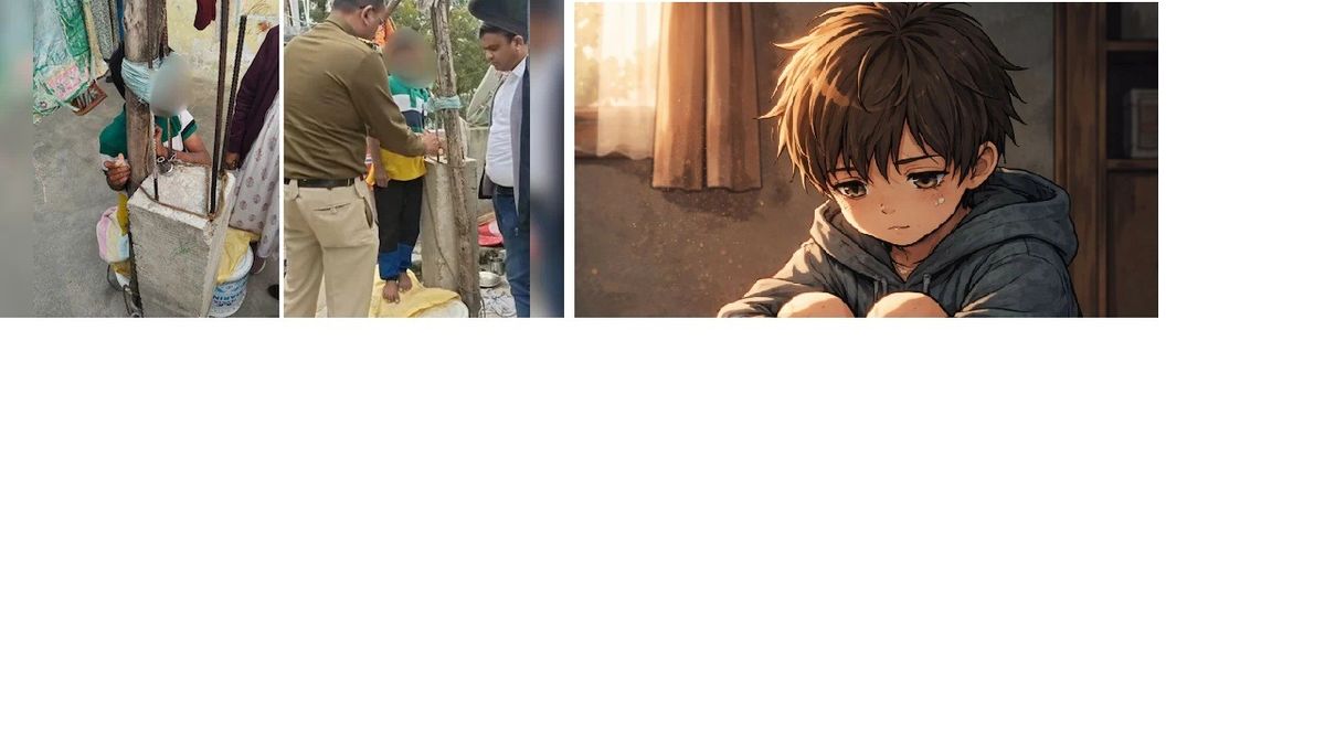 12-Year-Old Boy Rescued in Chains in Nagpur, Exposing Shocking Child ...