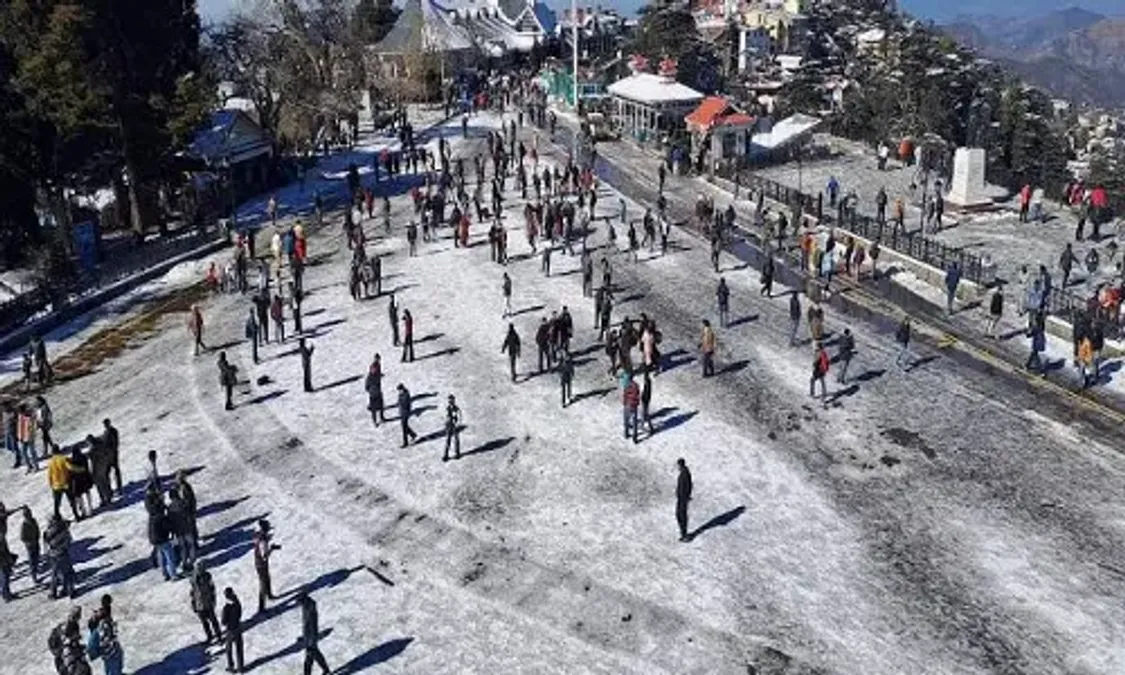 Shimla in Himachal Pradesh experiences rise in number of tourists over ...