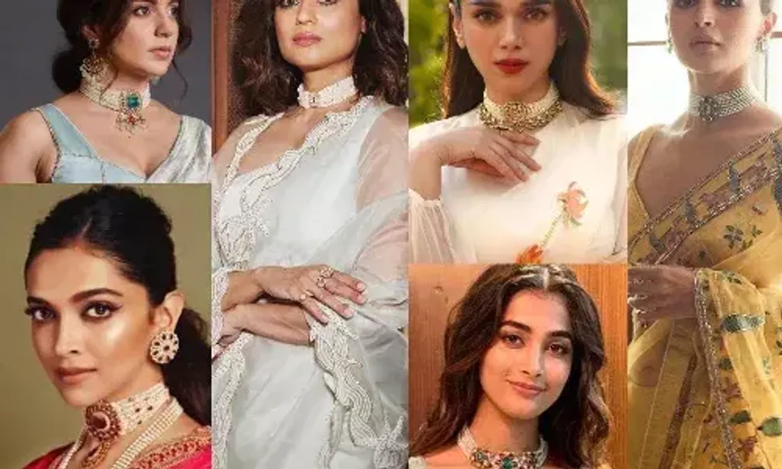 Kangana Ranaut to Shamita Shetty: Indian actresses embrace chokers to elevate their traditional ...