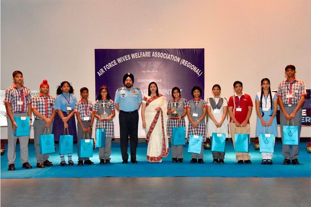 AFWWA (R) ANNUAL DECLAMATION CONTEST 2019 held at SWAC HQ Gandhinagar