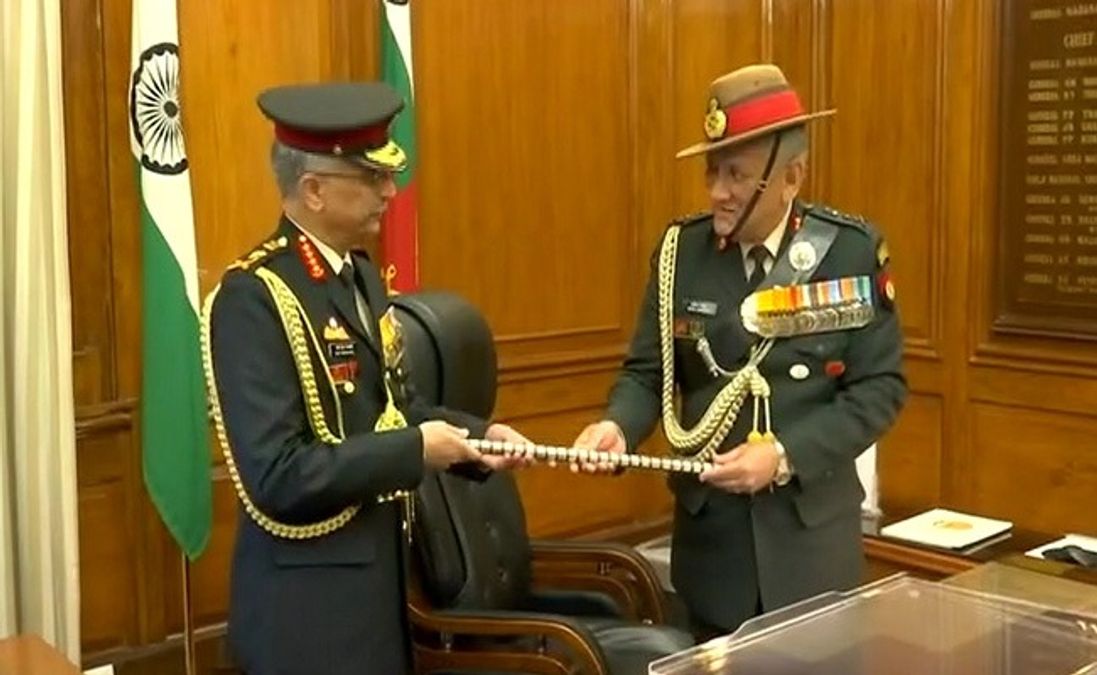 General Manoj Mukund Naravane takes charge as Chief of Army Staff