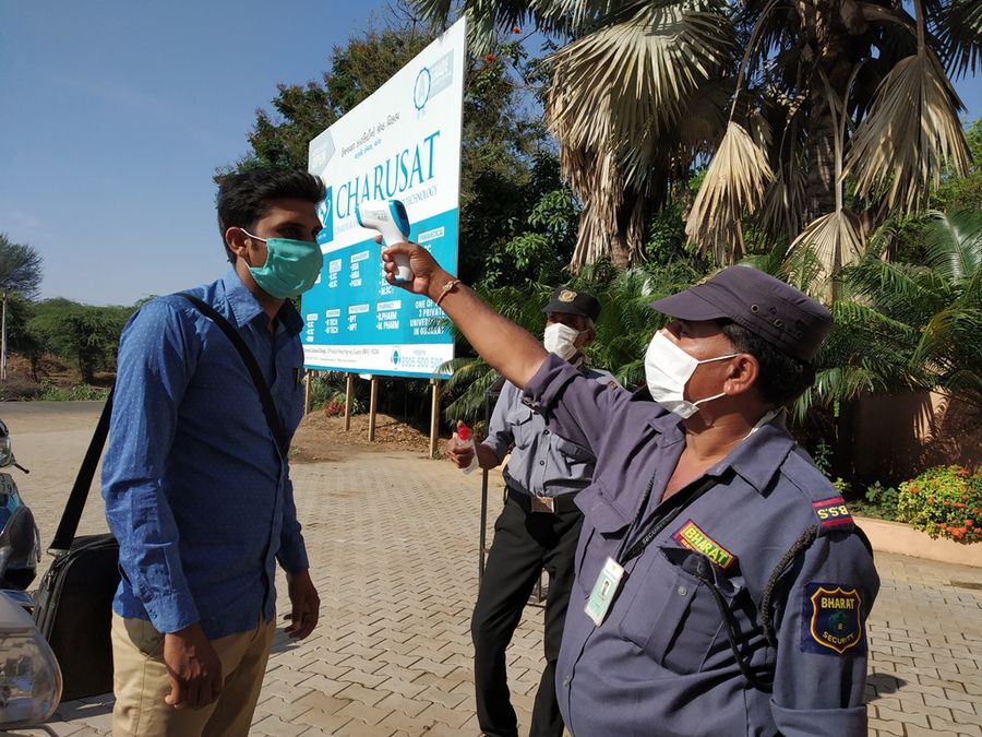 CHARUSAT University adopts GST Formula to fight Covid-19