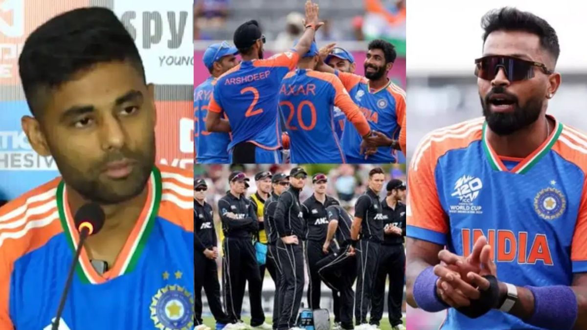 न्यूजीलैंड से 5 टी20 के लिए टीम इंडिया के 15 खिलाड़ी तैयार, सूर्या ...