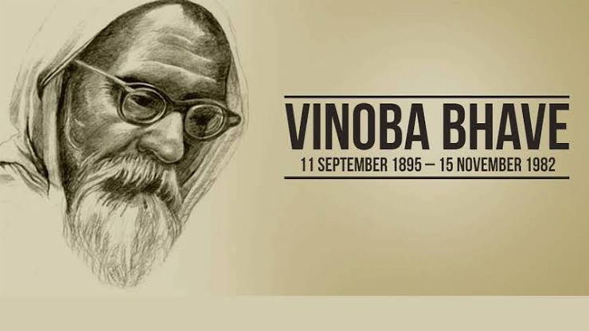 Remembering Acharya Vinoba Bhave on his 125th birth anniversary