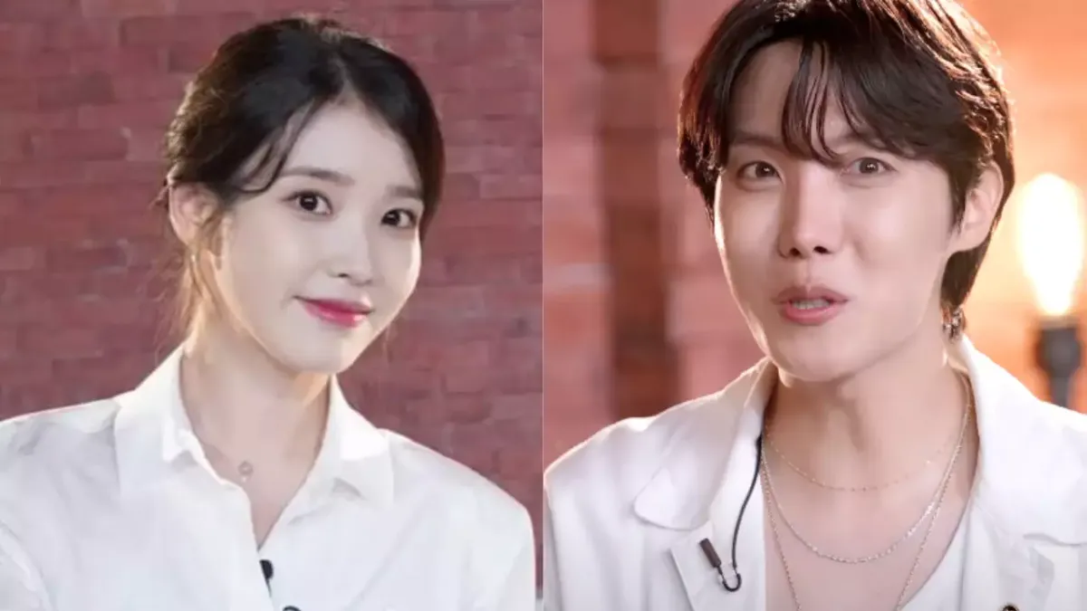 J- Hope and IU: While performing with IU, J-Hope avoids making eye ...
