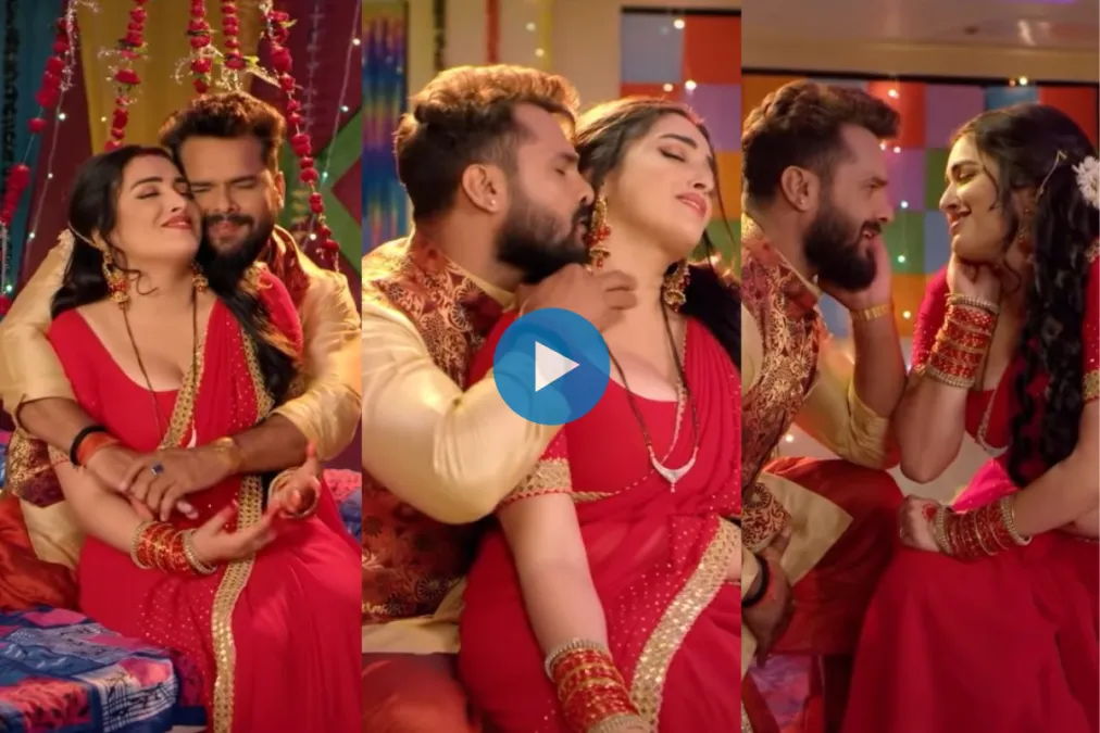 Bhojpuri Dance Video: Khesari Lal and Amrapali Dubey turn the heat on in this exciting and ...