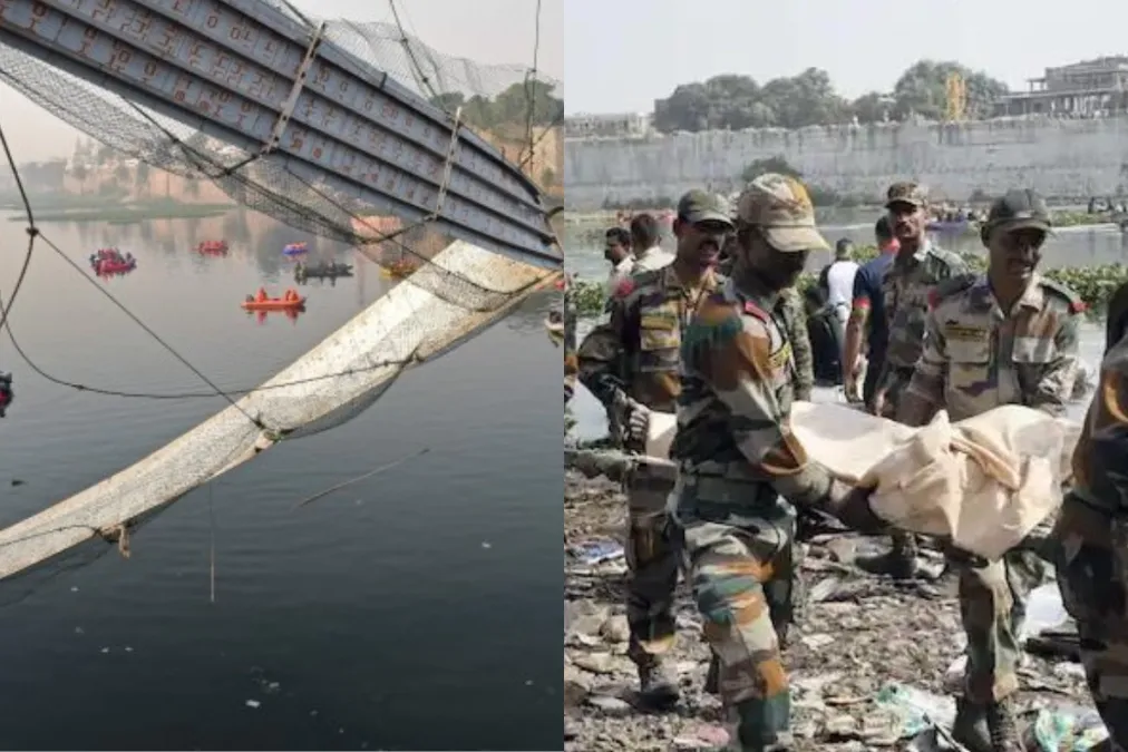 Morbi Tragedy: CCTV footage reveals the true reason of bridge's ...