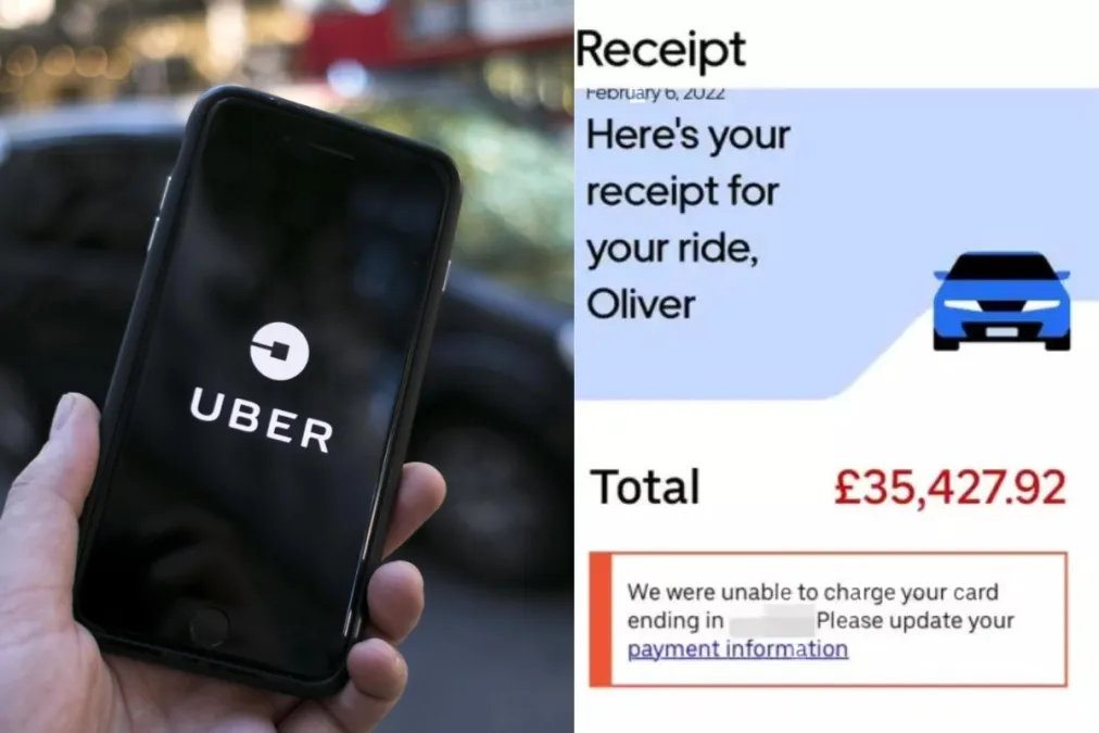 Uber: Tech can sometimes stun you! Man charged Rs.32 lakh for a 15-minute ride