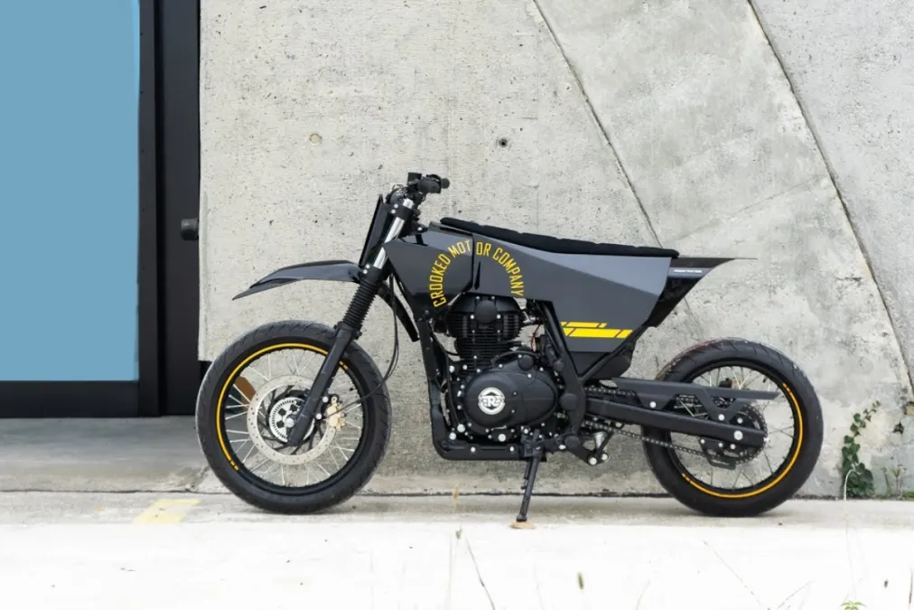 Modified Royal Enfield Himalayan Scram 411 looks stunning, all details here