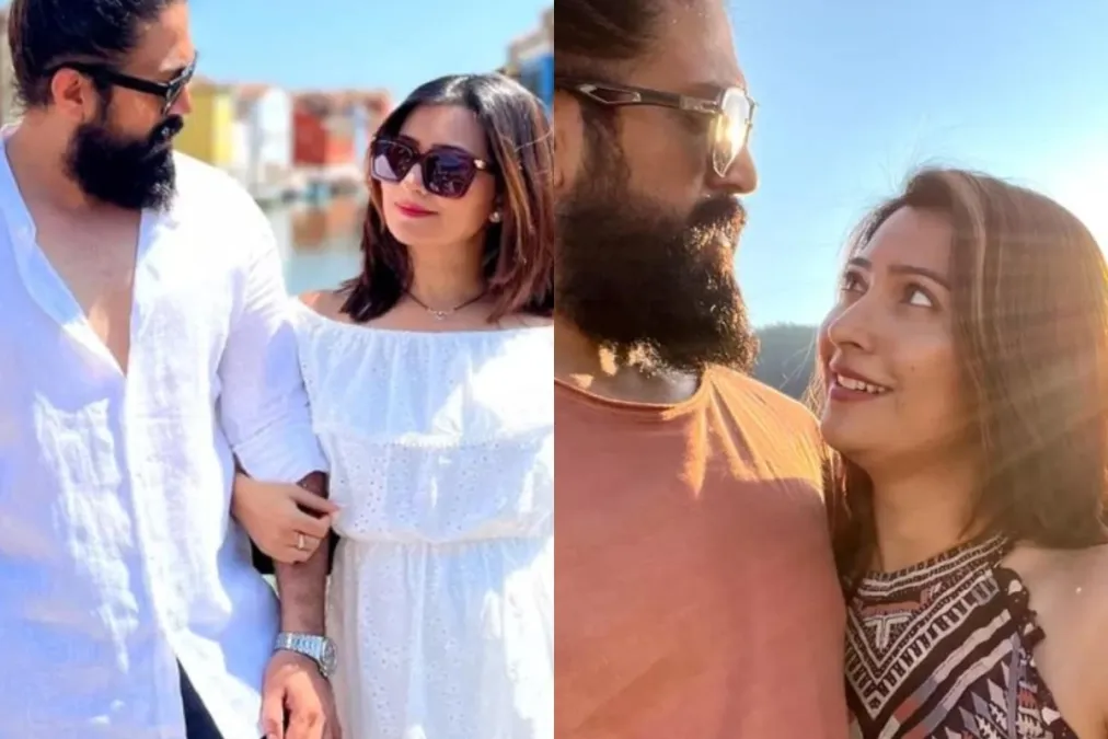 KGF star Yash, wife Radhika Pandit complete six years of marital bliss