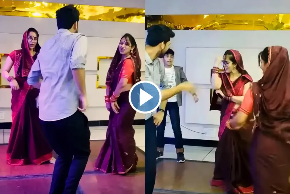 Devar bhabhi dance: The 'stage tod' dance of this trio on Sapna ...