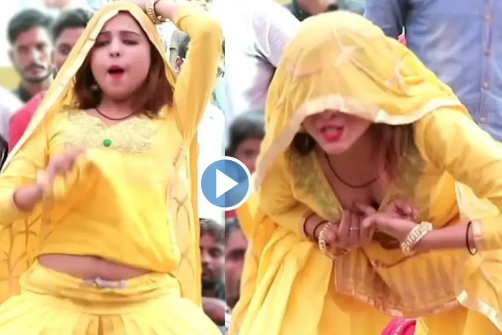 Haryanvi Dance Video: Muskan Baby's 'dhuandhaar' stage dance on ...