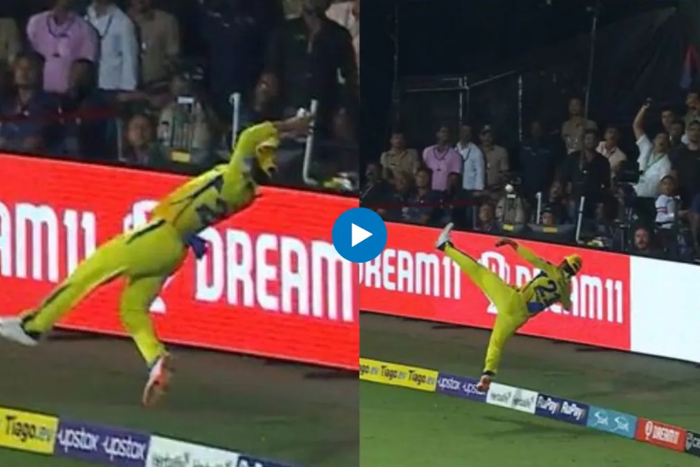 CSK vs RCB IPL 2023: Amidst Batting Mayhem, Rahane turns Spiderman ...