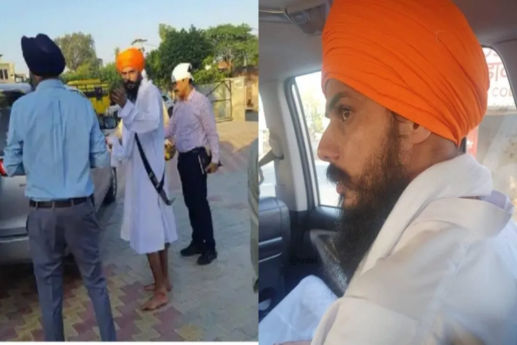 Waris Punjab De Chief Amritpal Singh arrested in Moga