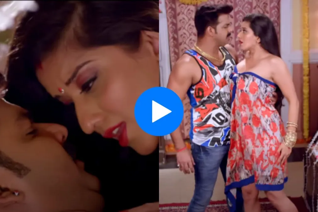 Pawan Singh and Monalisa's sizzling 'Suhag raat' romance on 'Diya Gul Kara Rani' will leave you ...