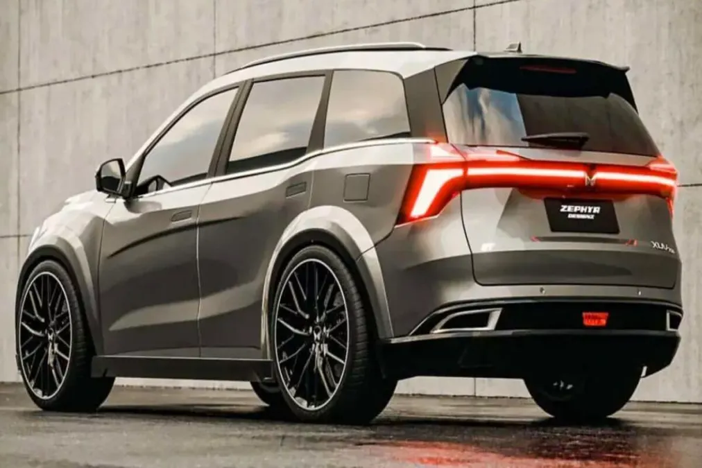 Mahindra XUV700 EV Car: With battery size of 80 kWh and RWD single ...