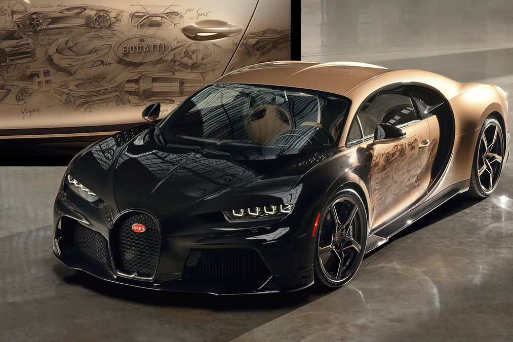 Bugatti Chiron Super Sport Golden Era: With 26 sketches of iconic ...