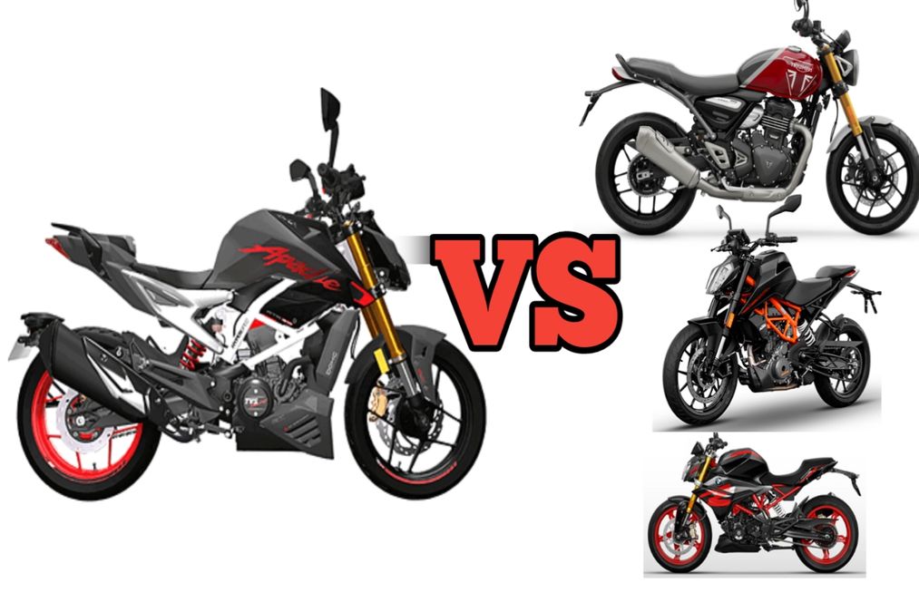 TVS Apache RTR 310 vs Rivals: From 390 Duke to Speed 400, check out the ...