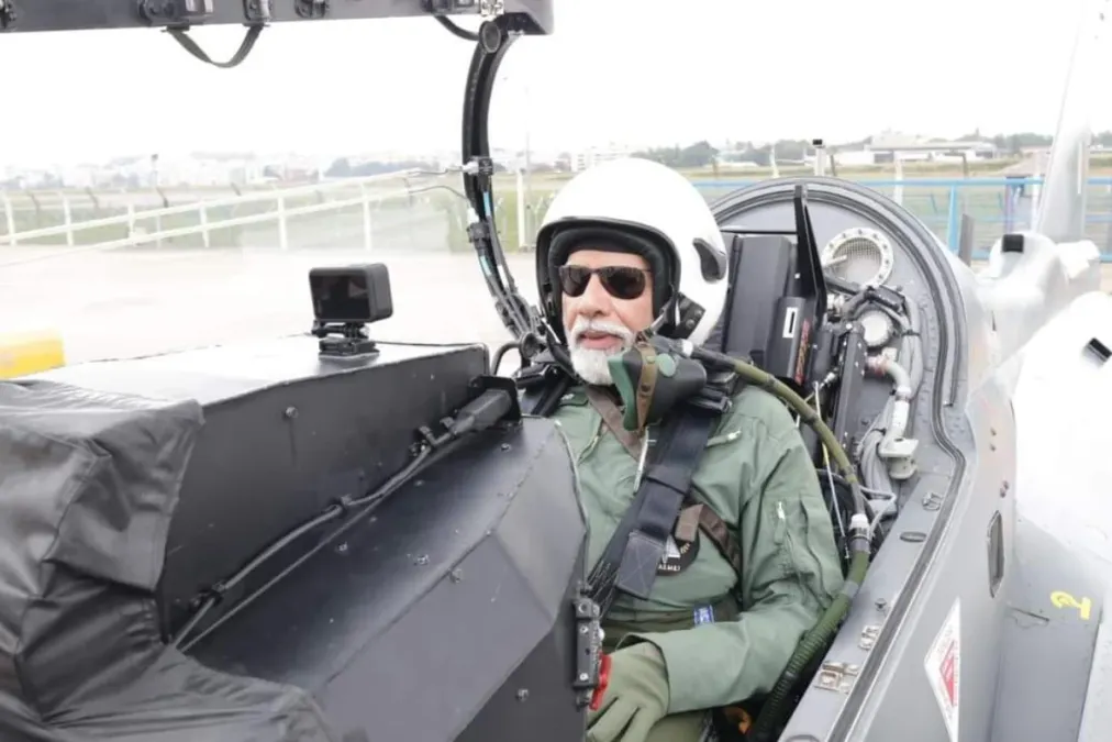 Soaring to New Heights: Prime Minister Modi Takes to the Skies in Tejas ...