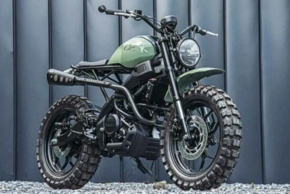 Yamaha XSR155cc Takes on Scrambler Vibes in Stunning K-Speed Custom ...
