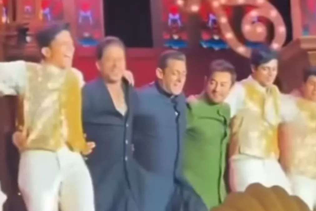 Salman Khan, Shah Rukh Khan, and Aamir Khan Set the Stage on Fire with ...