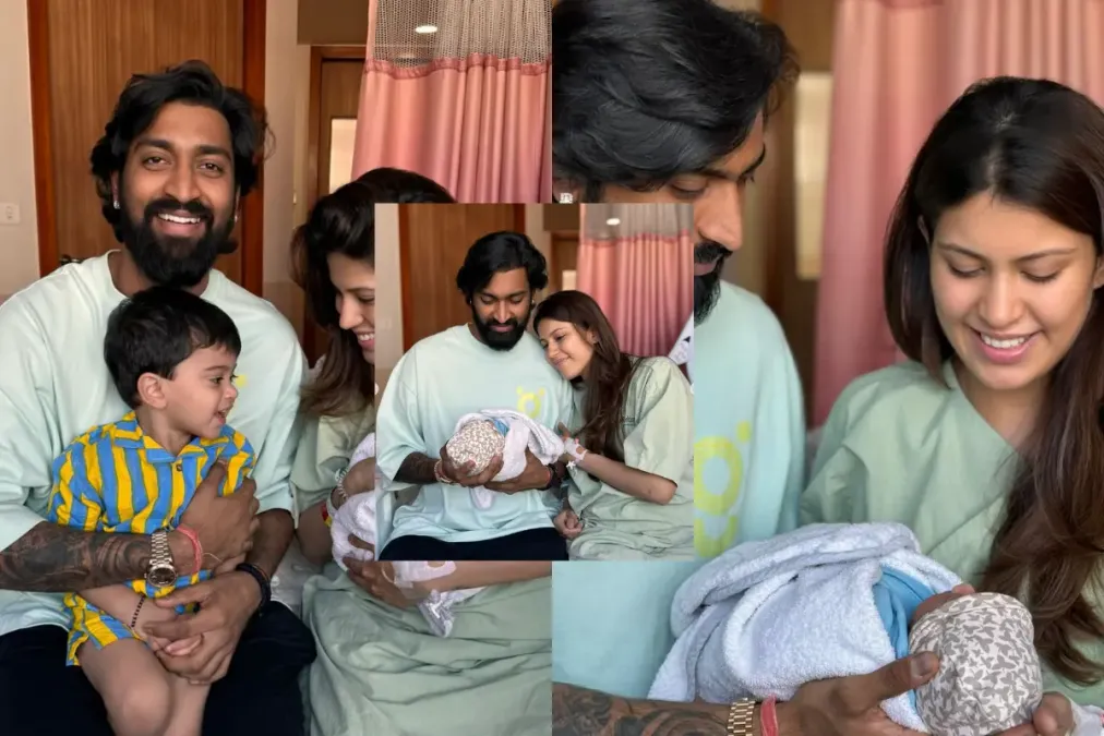 Krunal Pandya Welcomes His Second Child; Shares Picture Of Newborn With ...