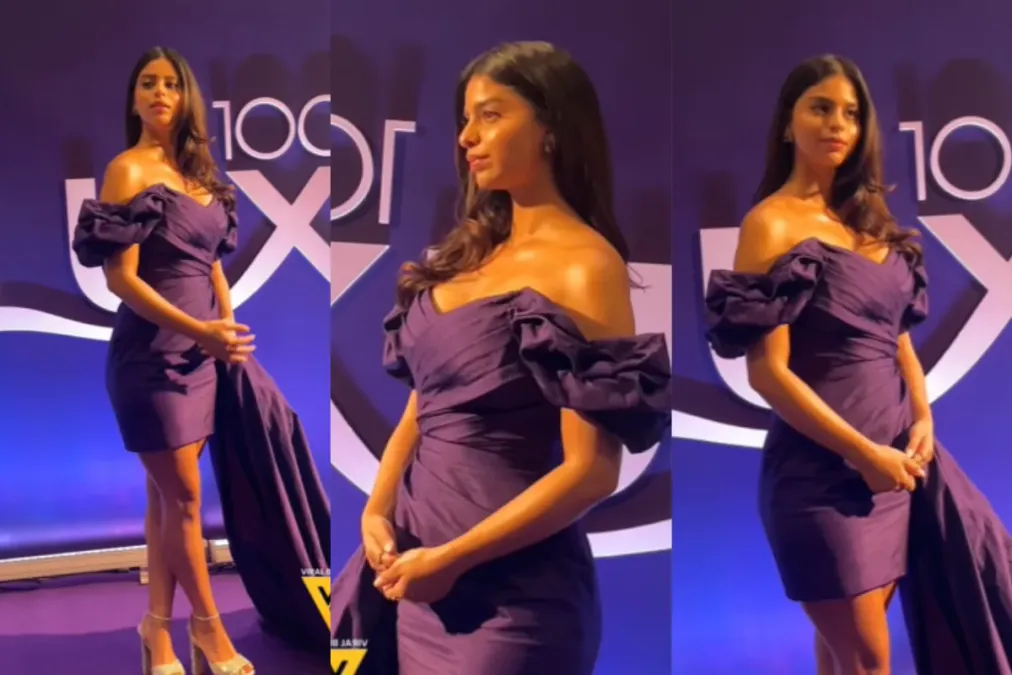 Suhana Khan Makes a Dazzling Debut as Lux Brand Ambassador, Following ...