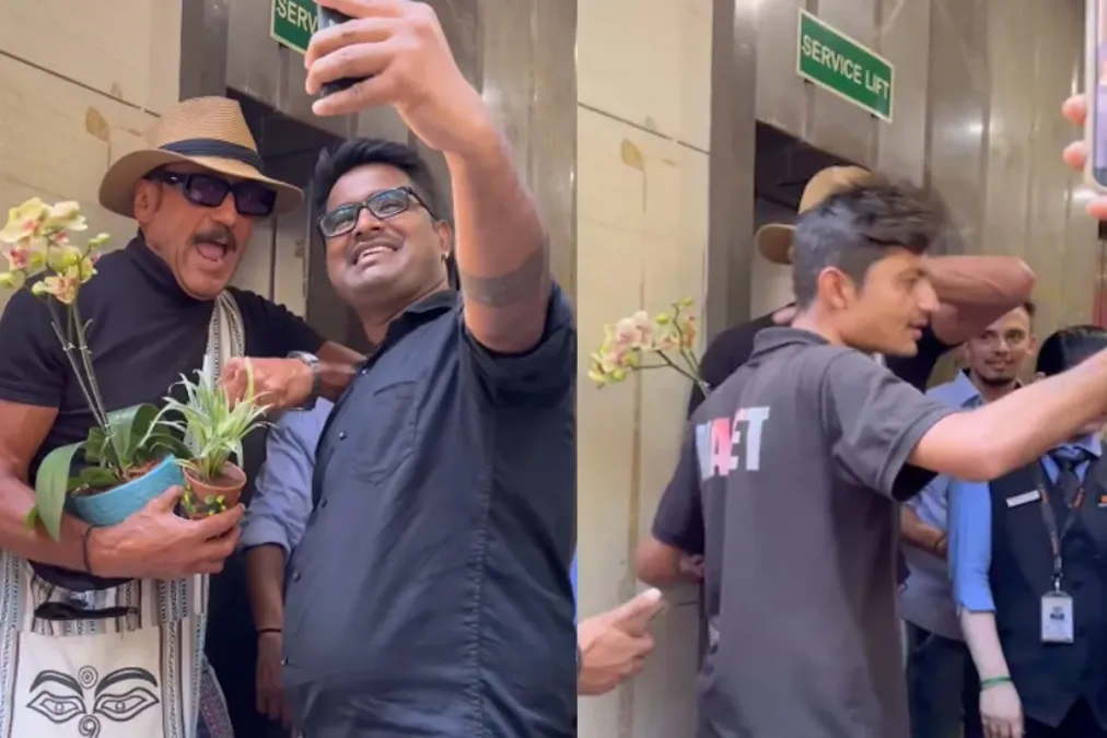 Jackie Shroff Viral Video: Friendly Pat or Serious Hit? Netizens ...