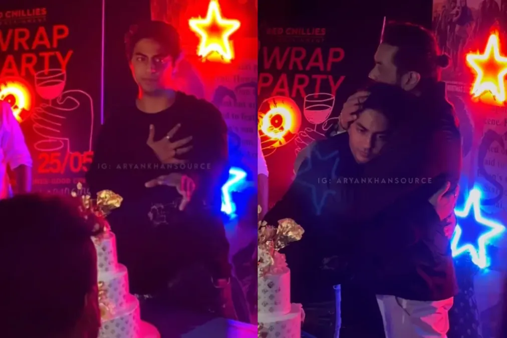 Shah Rukh Khan's Son Aryan Khan Cuts Cake As He Wraps Up Filming His Directorial Debut 'Stardom ...