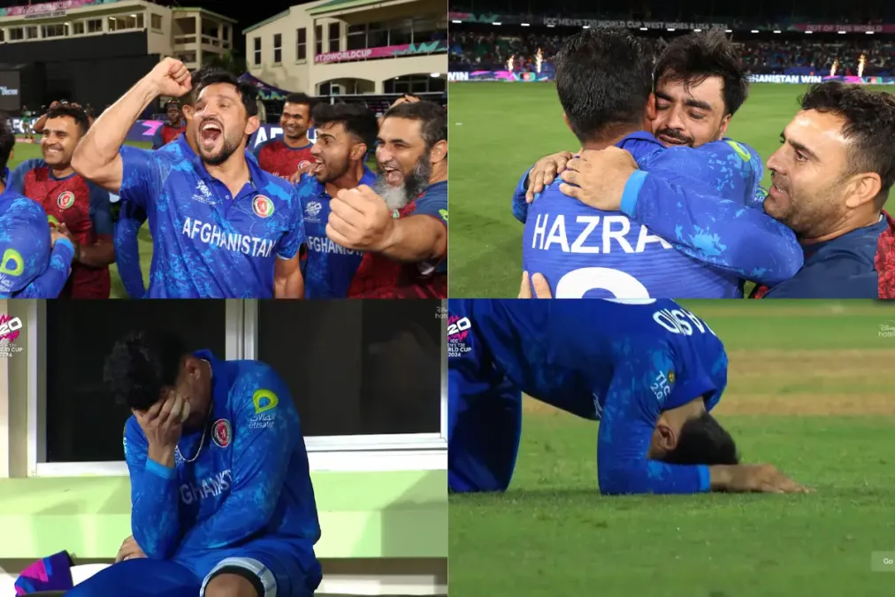 ICC T20 World Cup 2024: Tear Galore!Afghanistan Scripts History ...