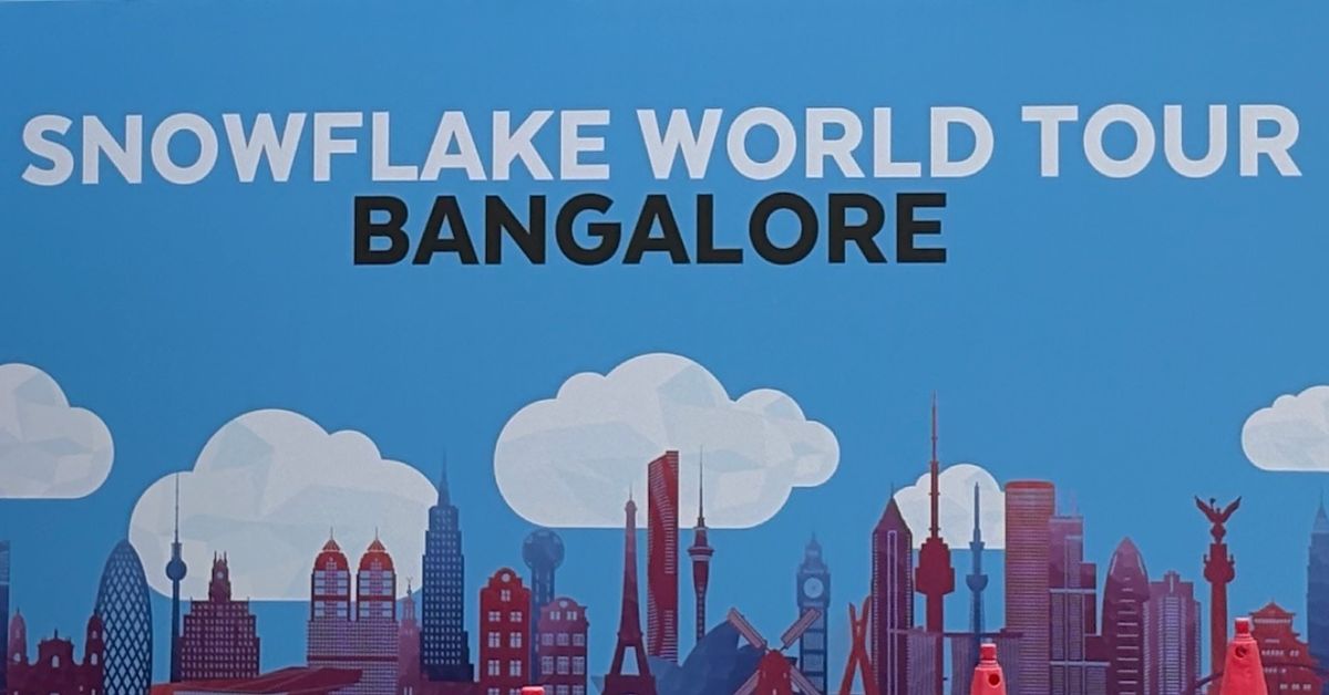 Snowflake World Tour: How AI and data are powering India’s next growth ...