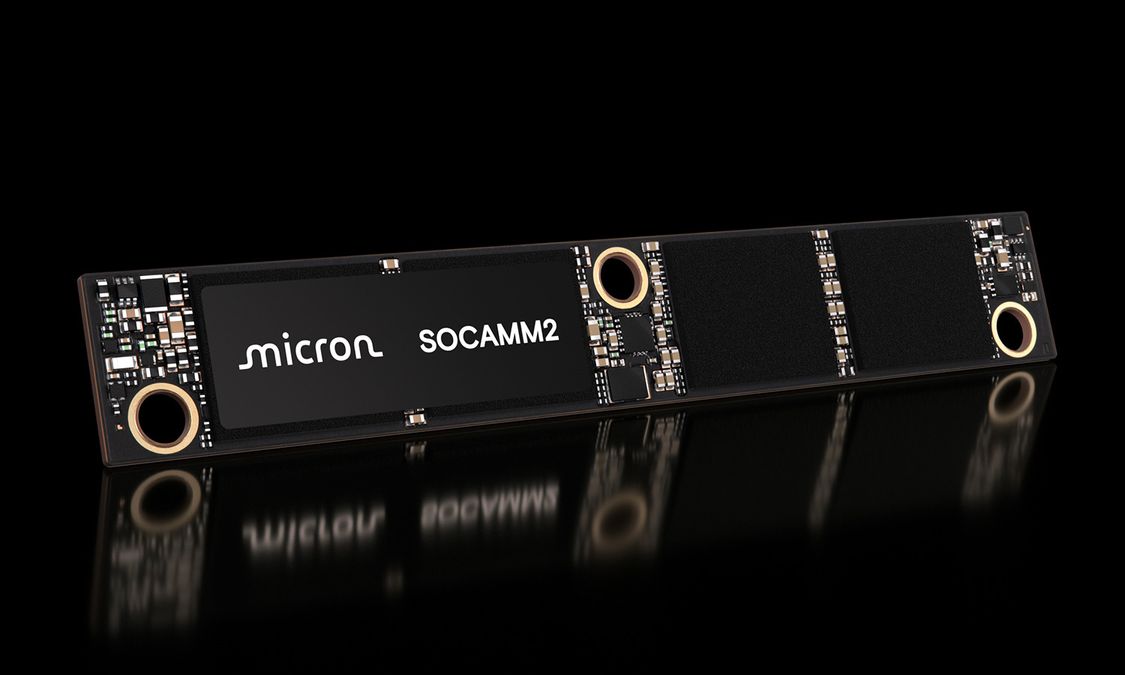 Micron delivers industry’s highest capacity SOCAMM2 for low-power DRAM in AI data center