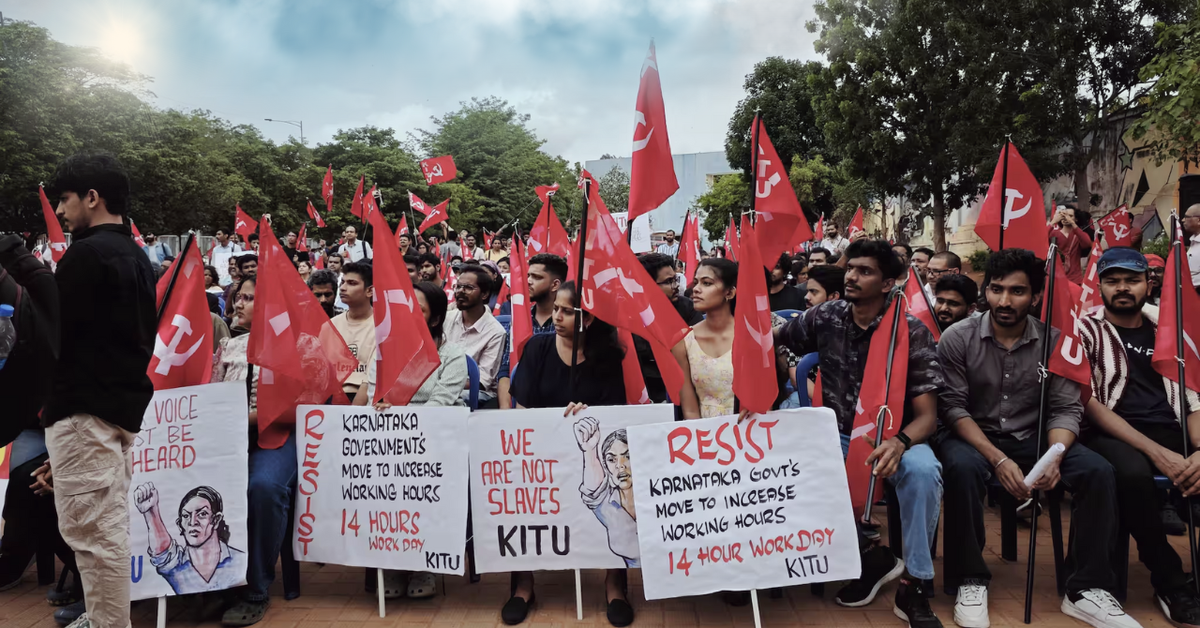 IT Employees Rally Against Extended Working Hours in Bengaluru