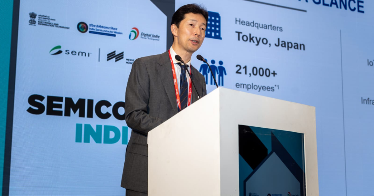 Renesas Showcases Indian-Centric Solutions at electronica India 2024