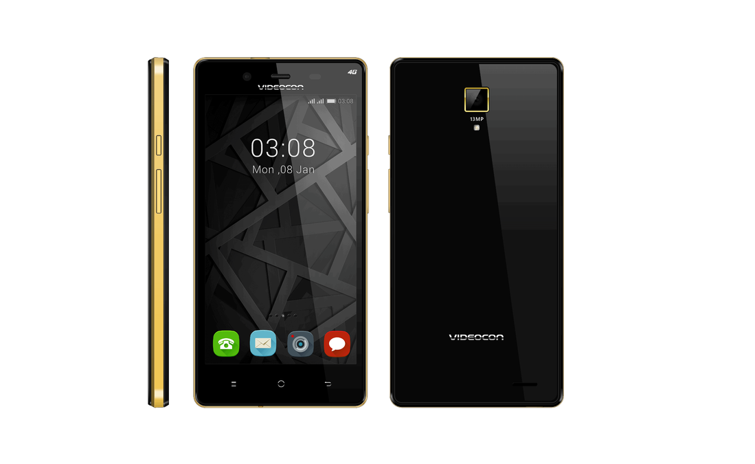 Videocon Mobile launches first 4G smartphone priced at Rs 7,999/-