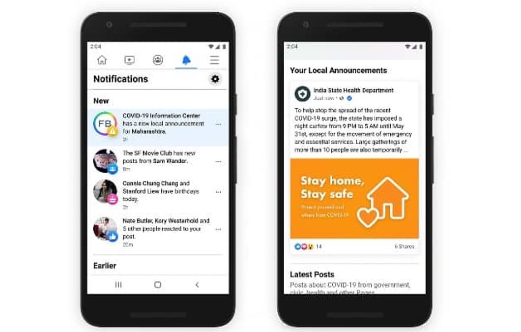 Facebook Expands COVID-19 Announcement Tool for India to Share Timely ...
