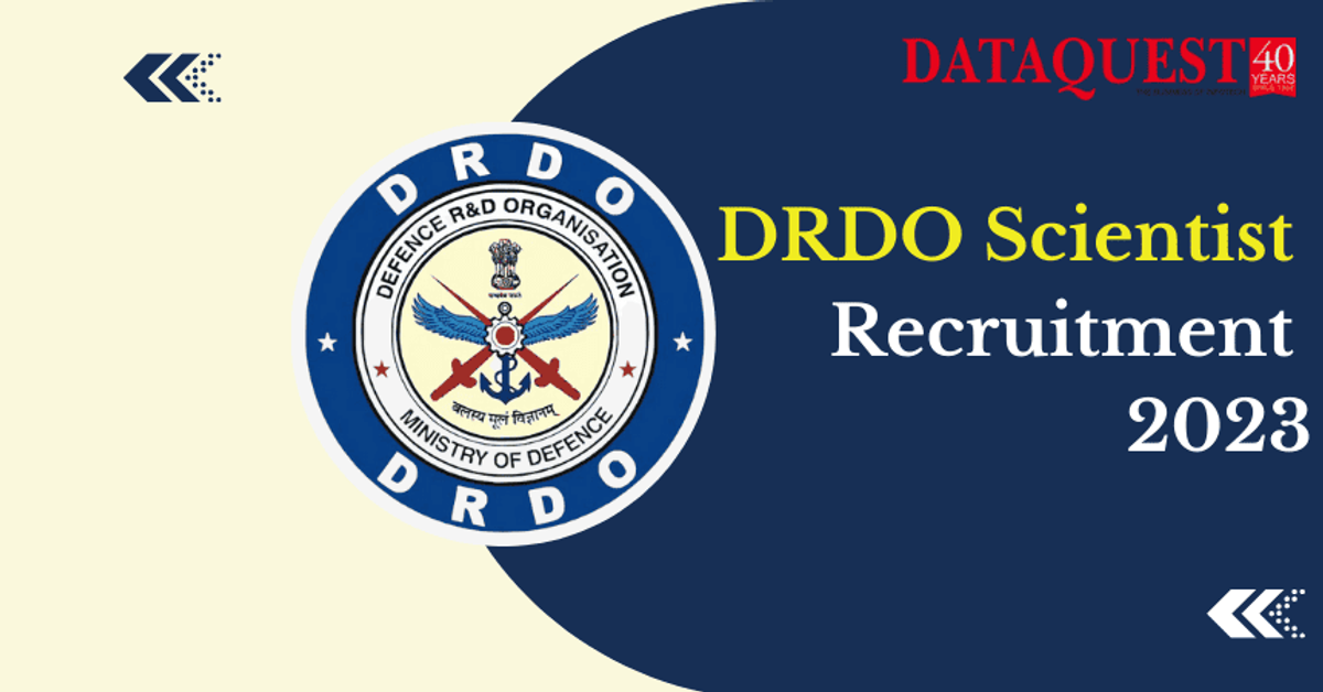 DRDO Scientist Recruitment 2023: Apply till 17 November