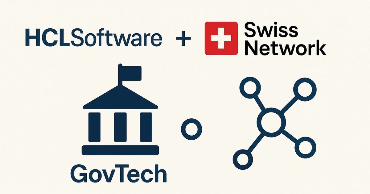 HCLSoftware, Swiss Network team up on GovTech