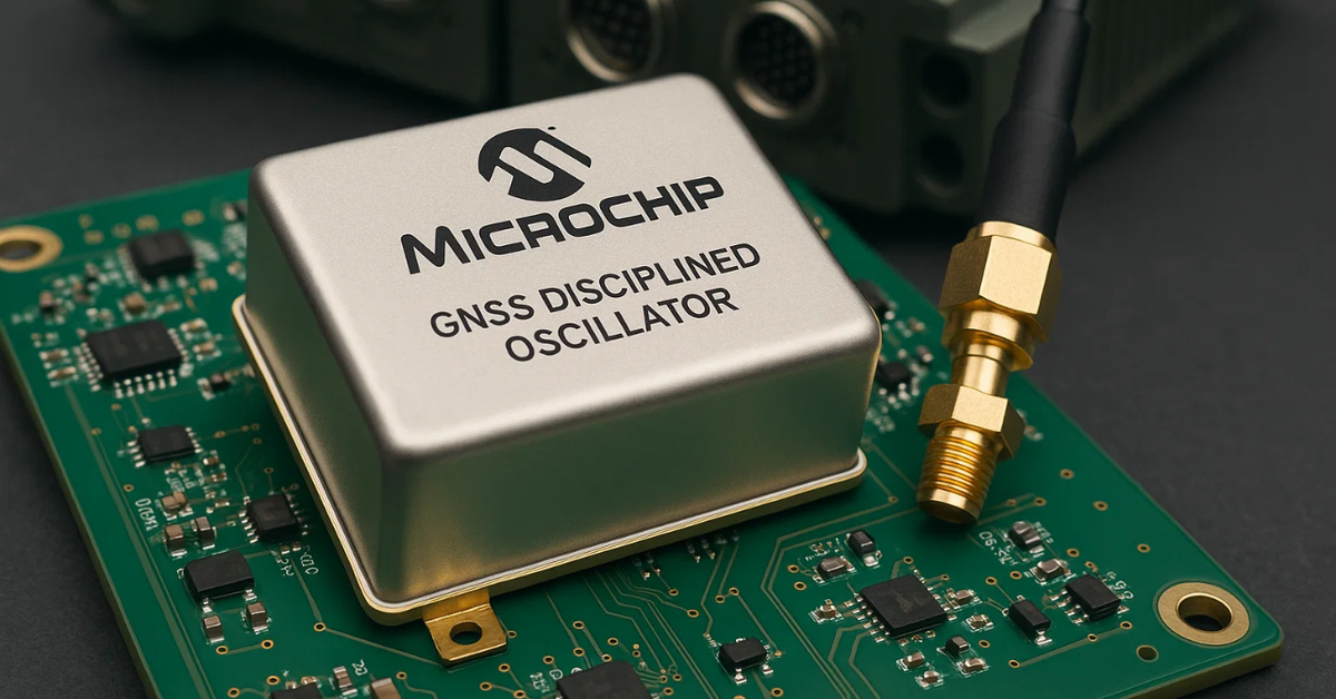 Microchip unveils GNSS disciplined oscillator modules for defence ...